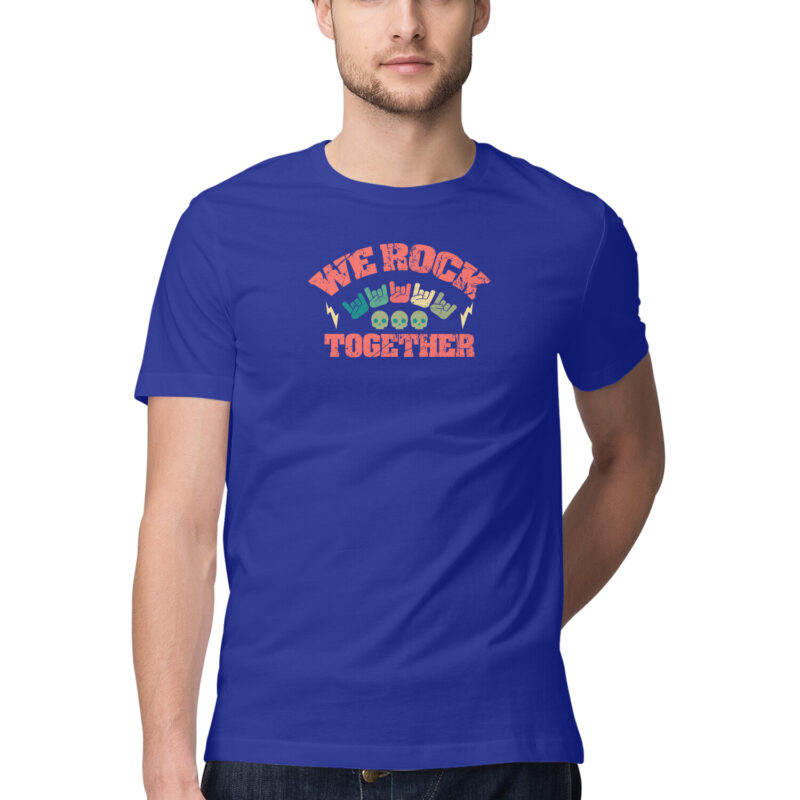 Funny Quotes T-Shirt "We Rock Together" 🤘 | Quirky T-Shirts for Men and ...