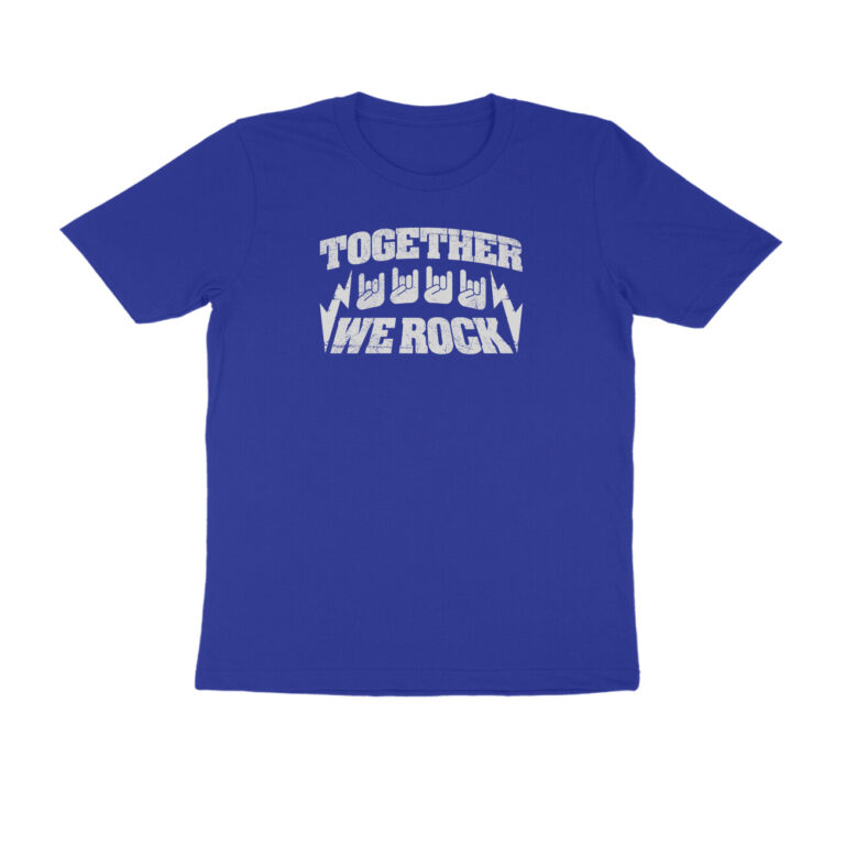 Funny Quotes T-Shirt "Together We Rock" 🤘 | Quirky T-Shirts for Men and ...