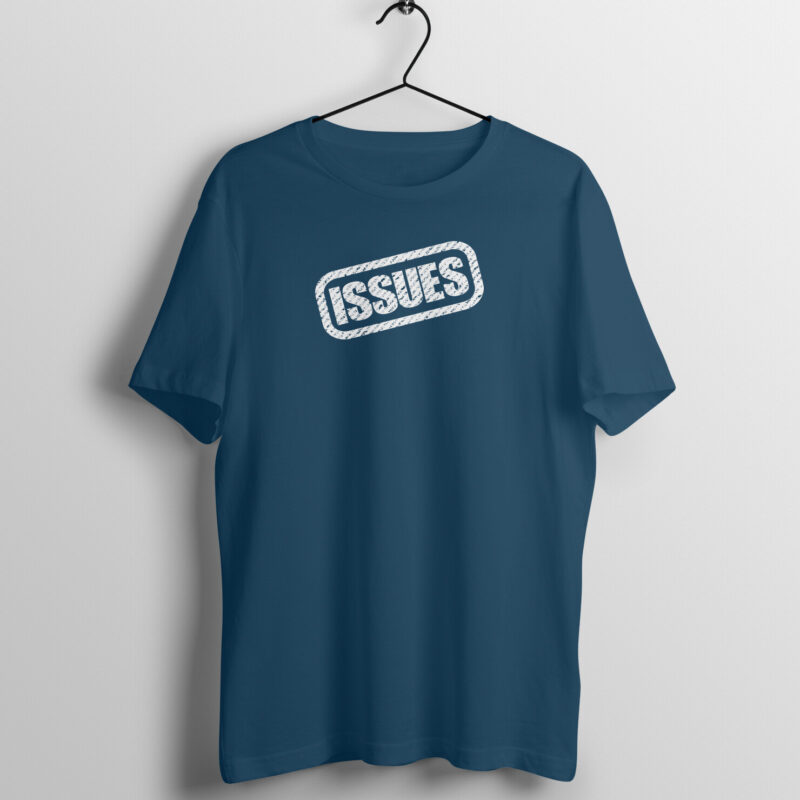 Issues Typography T-Shirt 👕 | Minimalist Design | Soft Cotton | Perfect ...